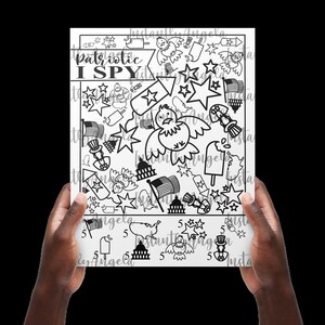 Printable I Spy, Coloring Page, Patriotic, Fourth of July, Memorial Day ...
