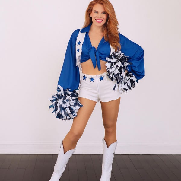 Dallas Cowboys Cheerleaders Costume - Etsy