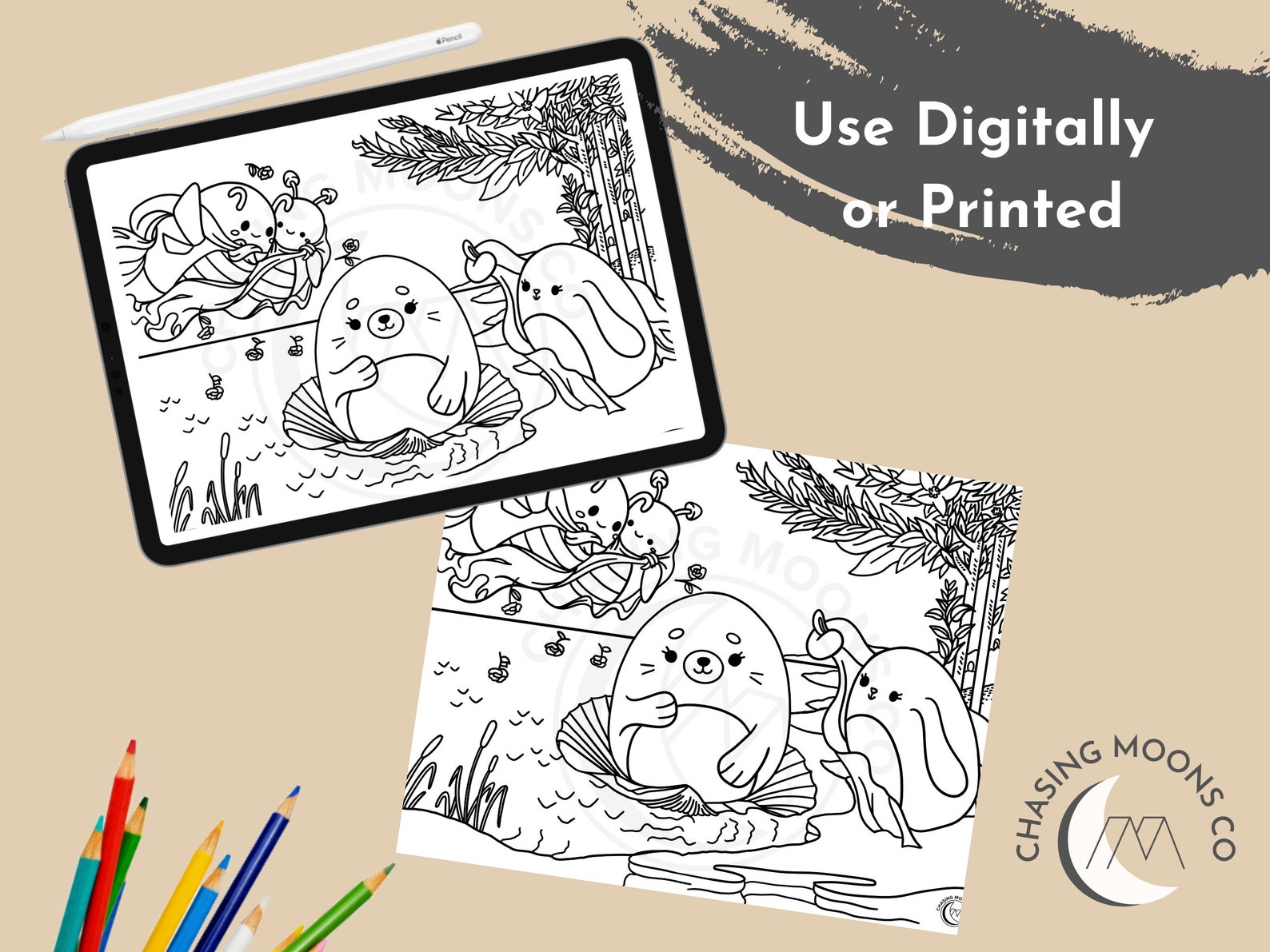 Squish Art History: Birth of Venus | Coloring Page for Adults ...