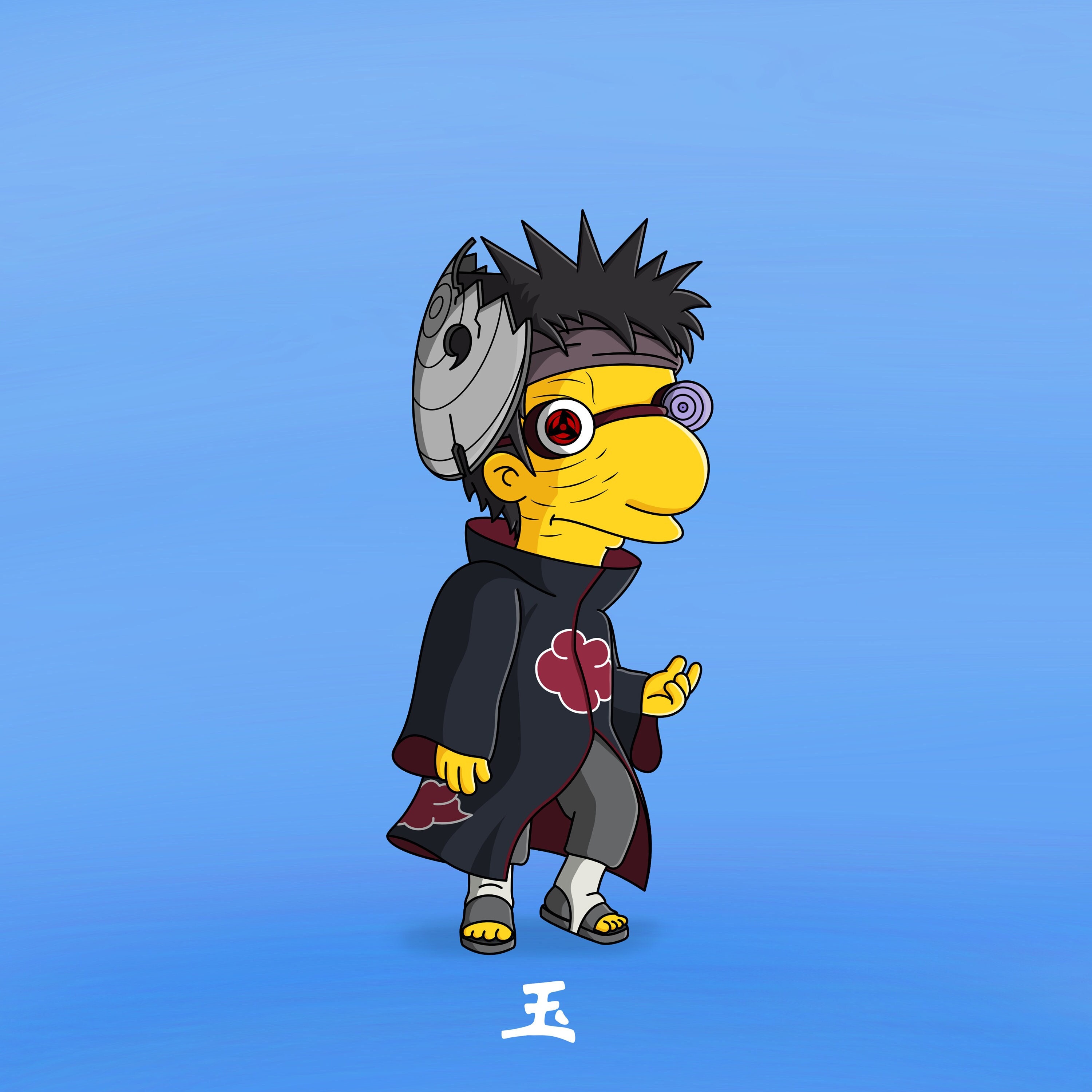 Akatsuki X Simpsons - Etsy