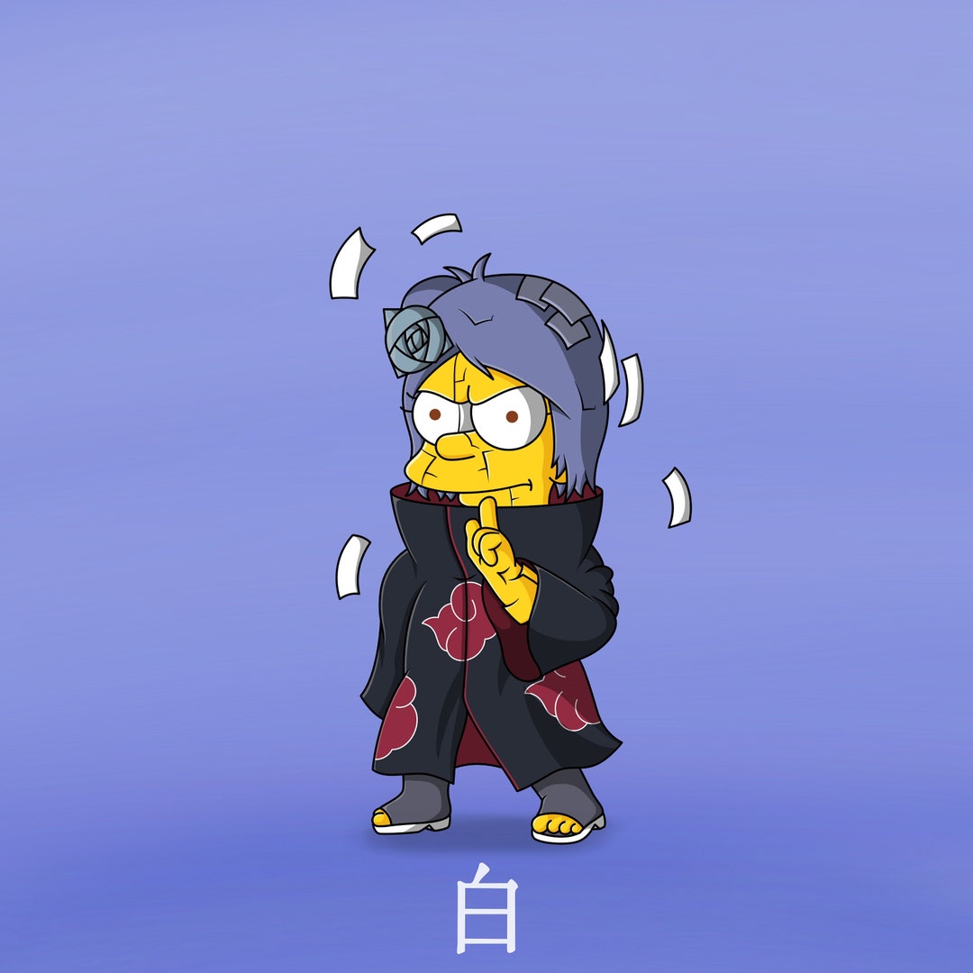 Akatsuki X Simpsons - Etsy