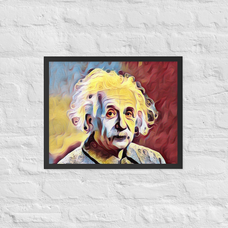 Albert Einstein Etsy