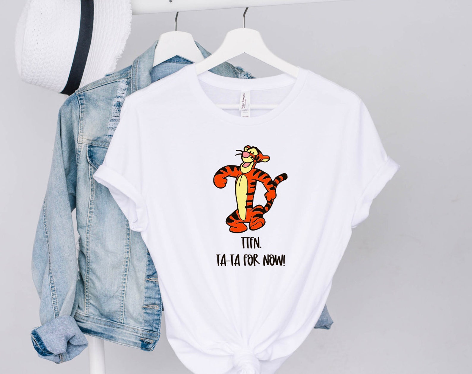 TTFN Ta-ta for Now Tigger Digital File. Svg Png Jpg Instant - Etsy