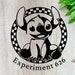 Experiment 626. Lilo and Stitch. SVG PNG JPG for Cricut or Silhouette ...