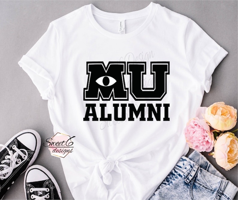 Monsters University Alumni SVG File. Vacation T-shirts or - Etsy