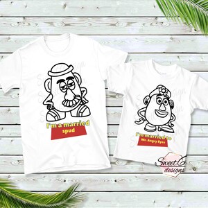 Mr. and Mrs. Potato Head SVG: Married Spud Design (digital Download) - Etsy