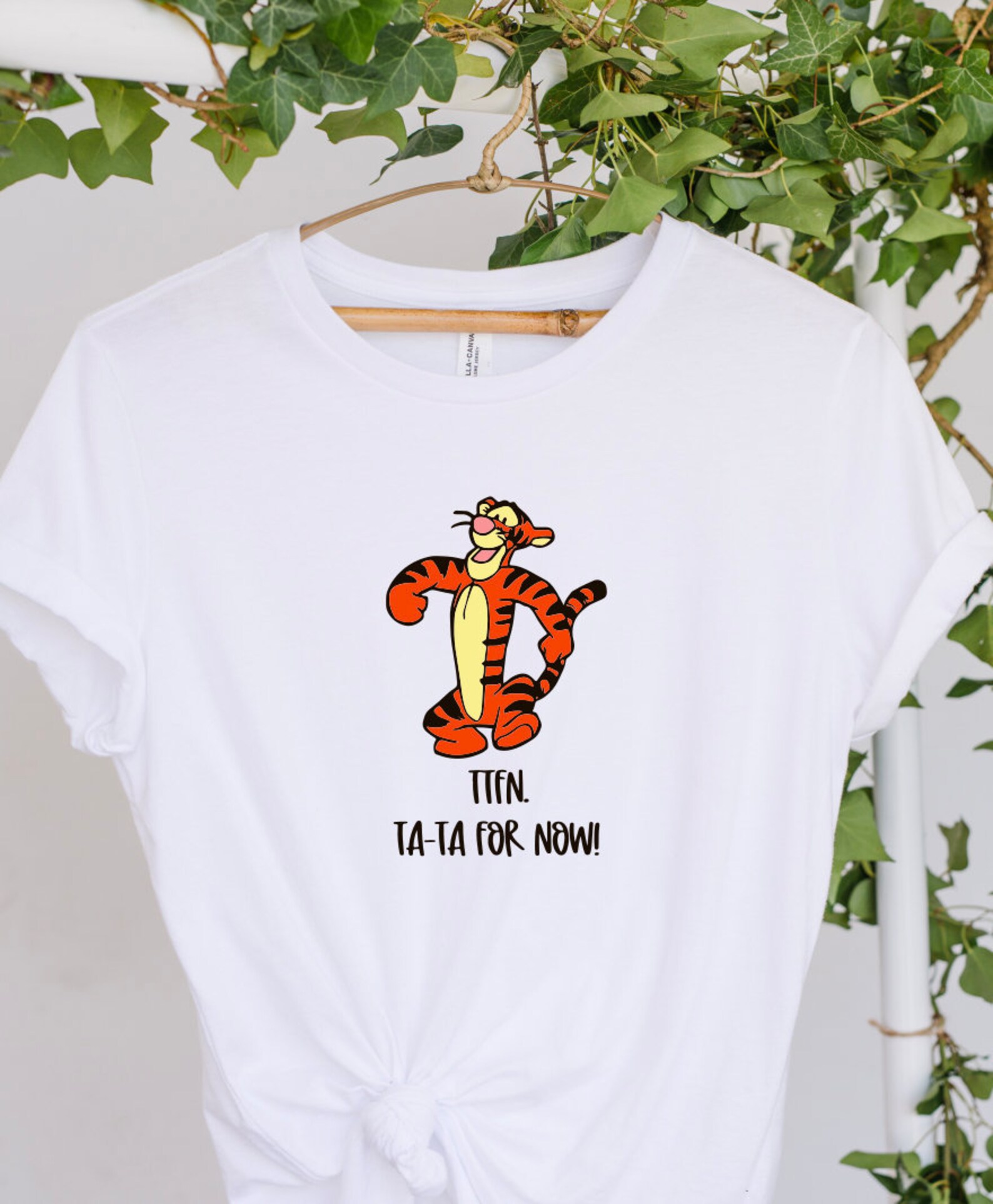 TTFN Ta-ta for Now Tigger Digital File. Svg Png Jpg Instant - Etsy