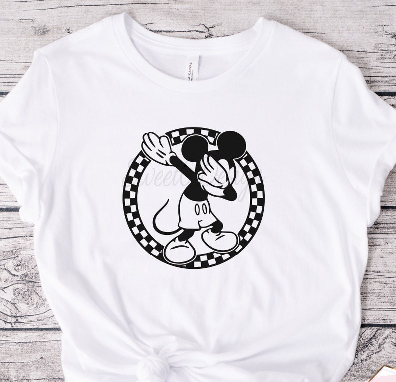 Checkered Mickey Dab! Mouse Dab. Checkered Mouse. Instant Download. SVG ...
