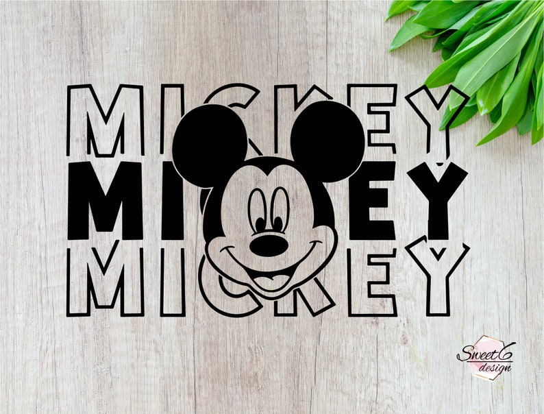 Mickey SVG PNG JPG. Digital File. - Etsy