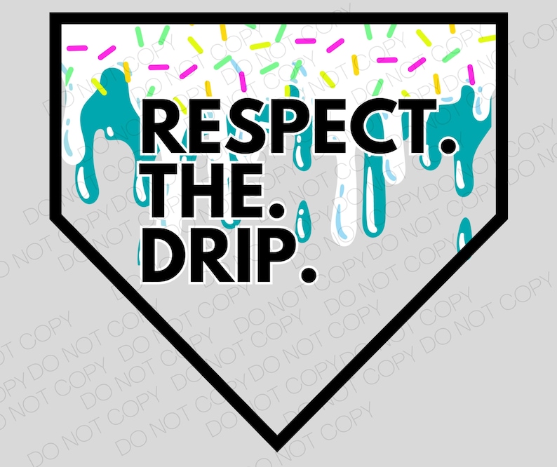 Digital File, Instant Download, Sports, Baseball Ice Cream Drip, Travel ...