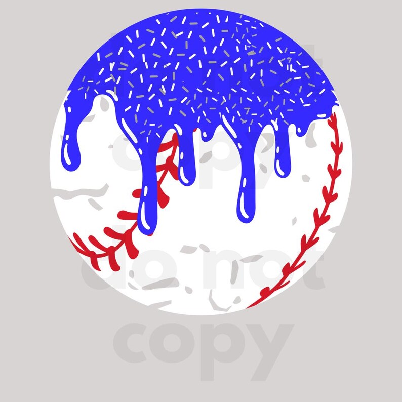 CUSTOM Team Drip Digital File, Baseball Drip File, Custom Logo, School ...