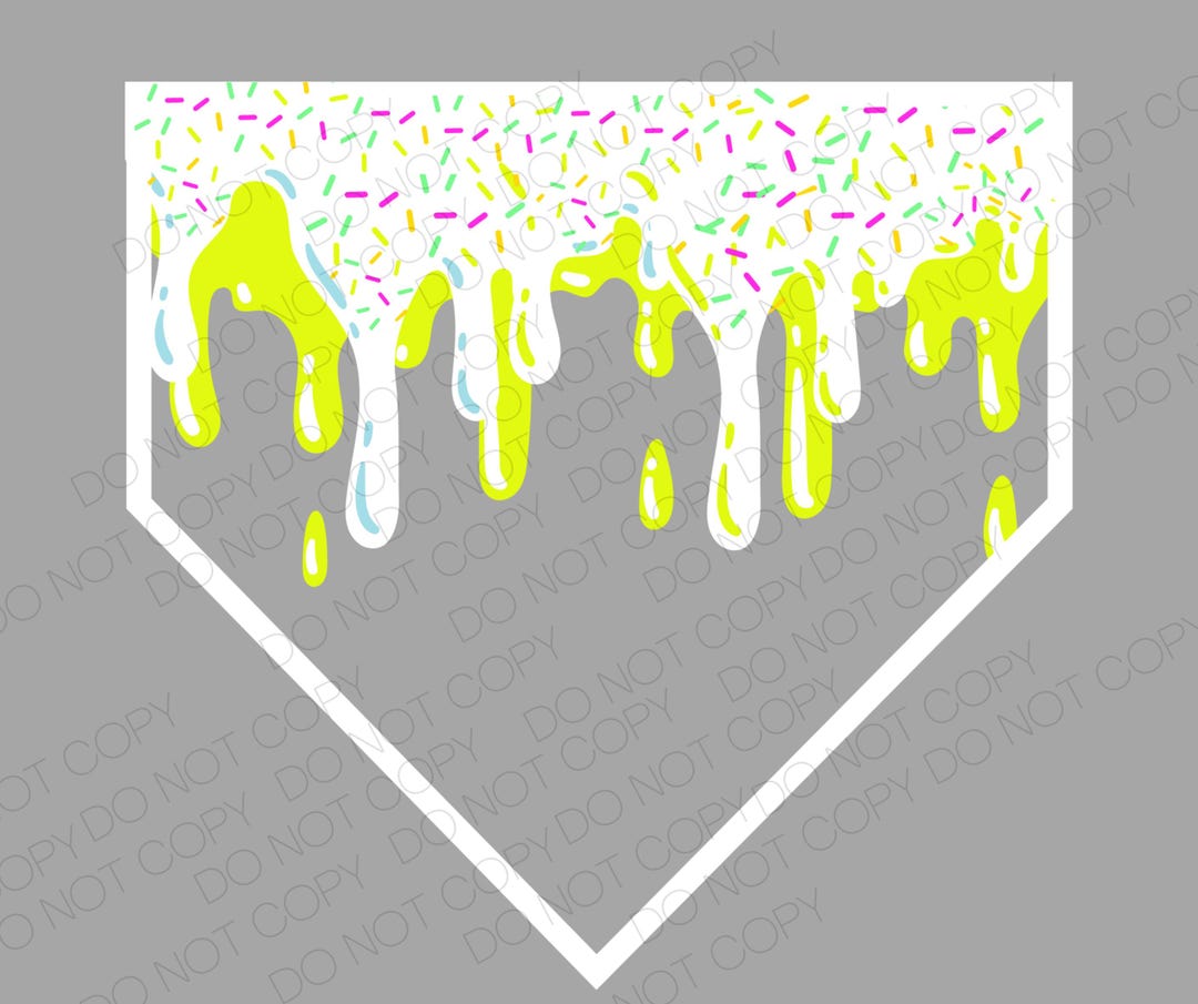 Digital File, Instant Download, Sports, Baseball Ice Cream Drip, Travel ...