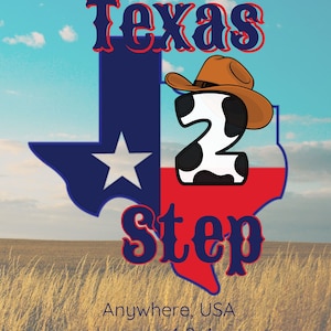 Texas Two Step Birthday Invitation: Rodeo Cowboy Theme (digital ...