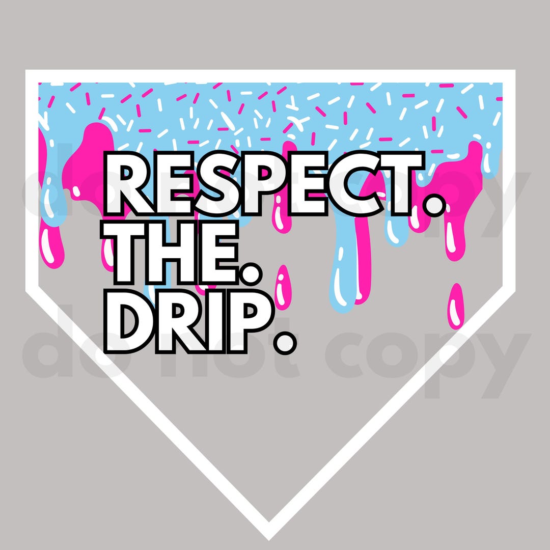 Digital File, Instant Download, Sports, Baseball Ice Cream Drip, Travel ...