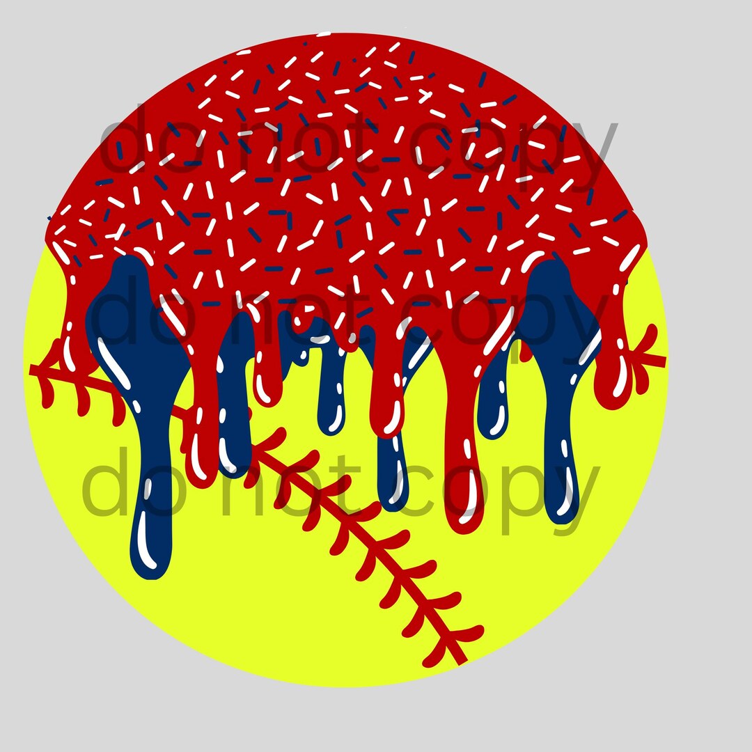 Softball Digital File, Instant Download, Sports, Baseball Ice Cream ...
