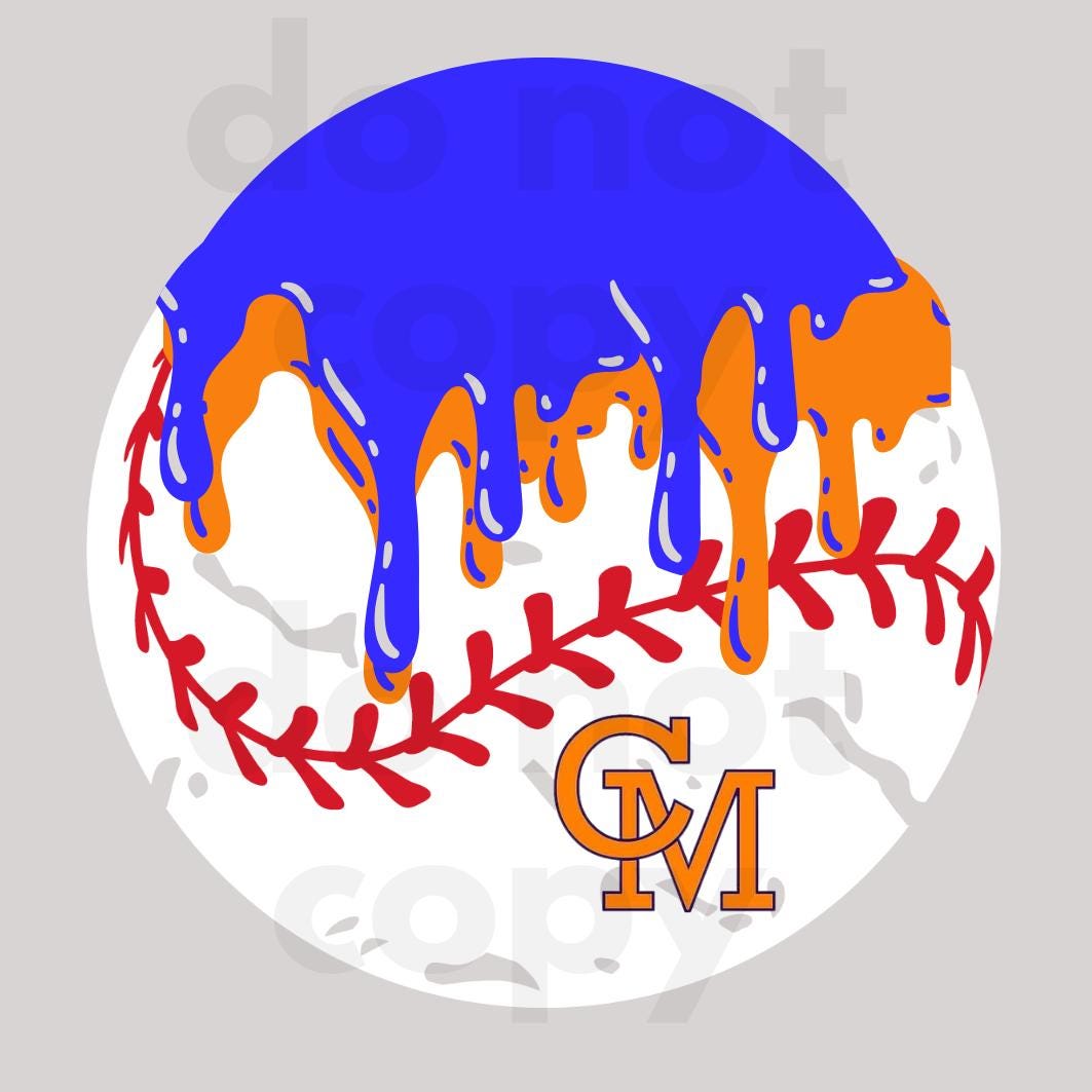 CUSTOM Team Drip Digital File, Baseball Drip File, Custom Logo, School ...