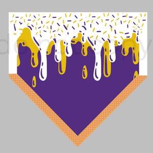 Digital File, Instant Download, Ice Cream Drip, Baseball Lovers, Travel ...
