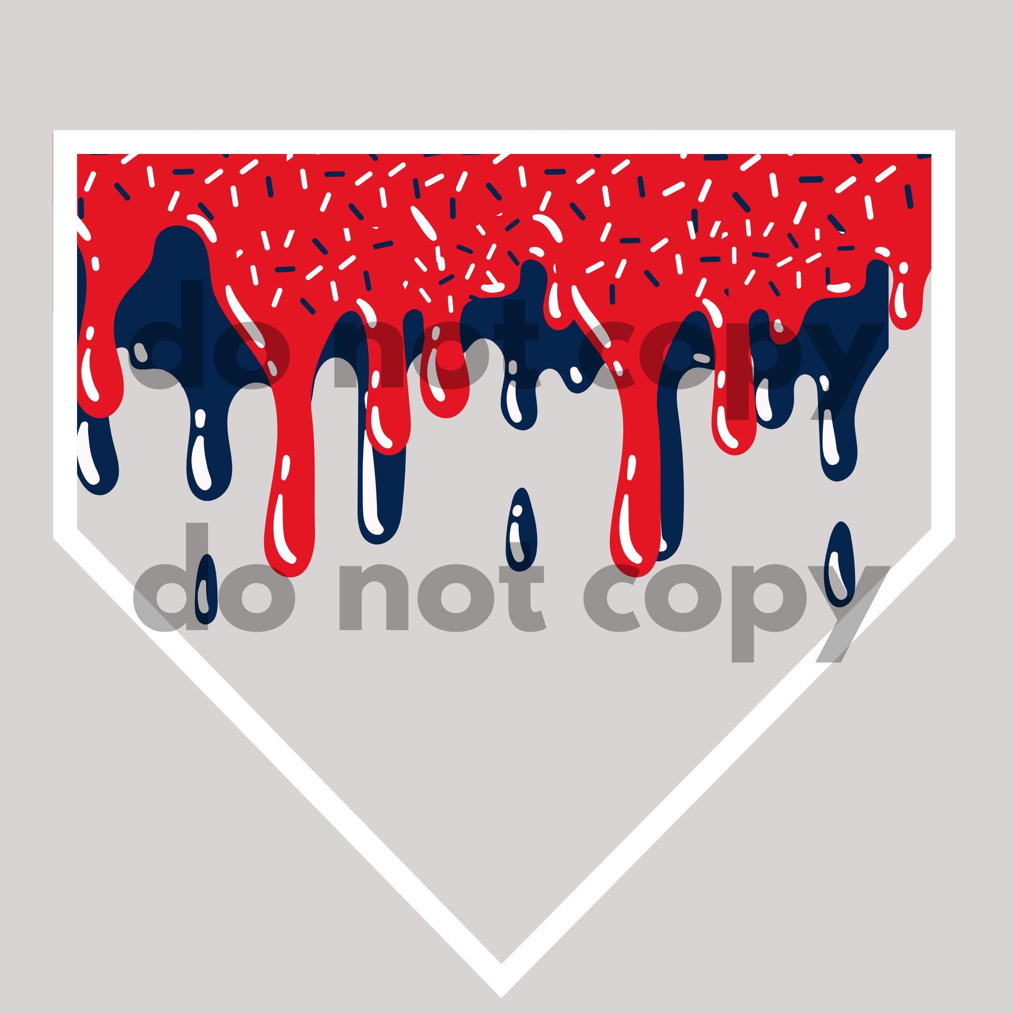 Digital File, Instant Download, Sports, Baseball Ice Cream Drip, Travel ...