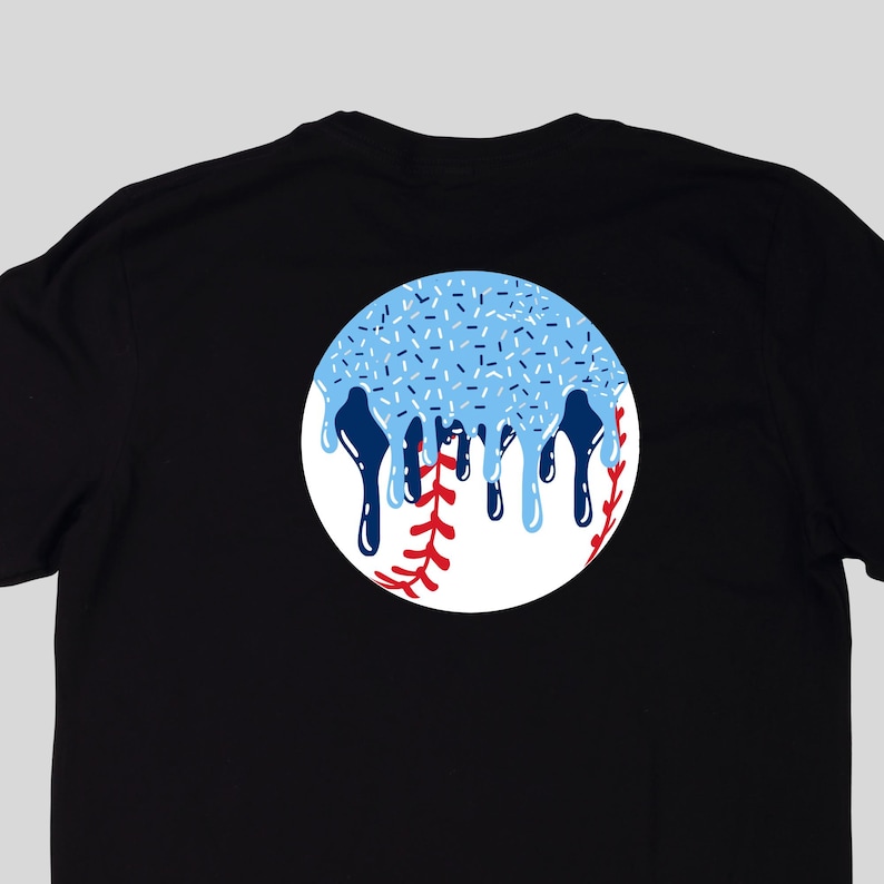 Digital File, Instant Download, Sports, Baseball Ice Cream Drip, Travel ...