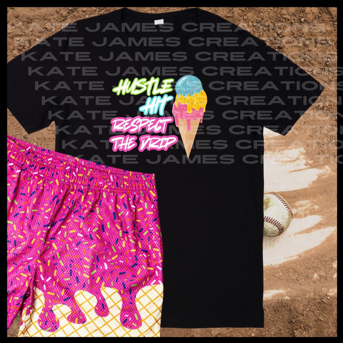 Respect the Drip Baseball Drip Digital File, PNG, Instant Download ...