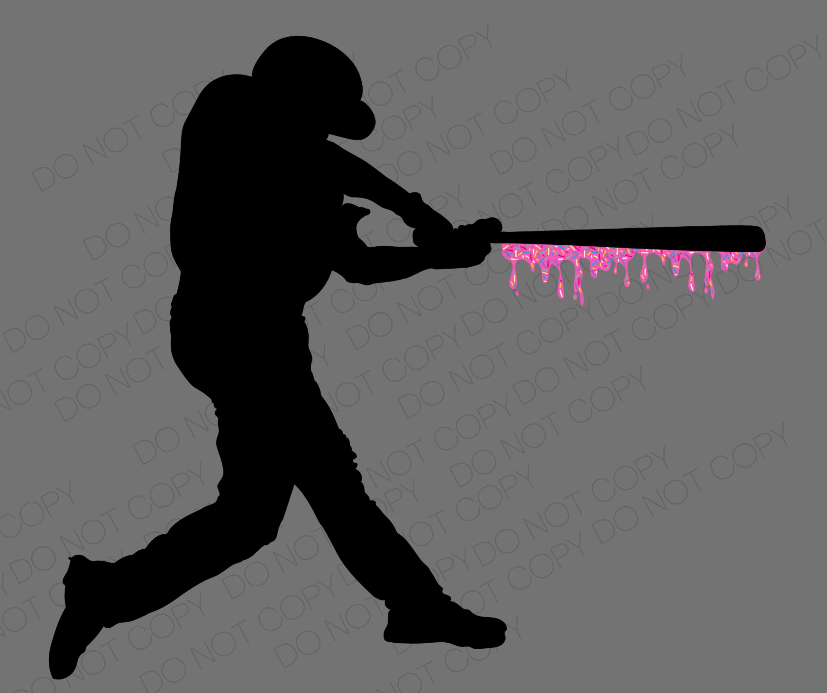 Digital File, Instant Download, Sports, Baseball Ice Cream Drip, Travel ...