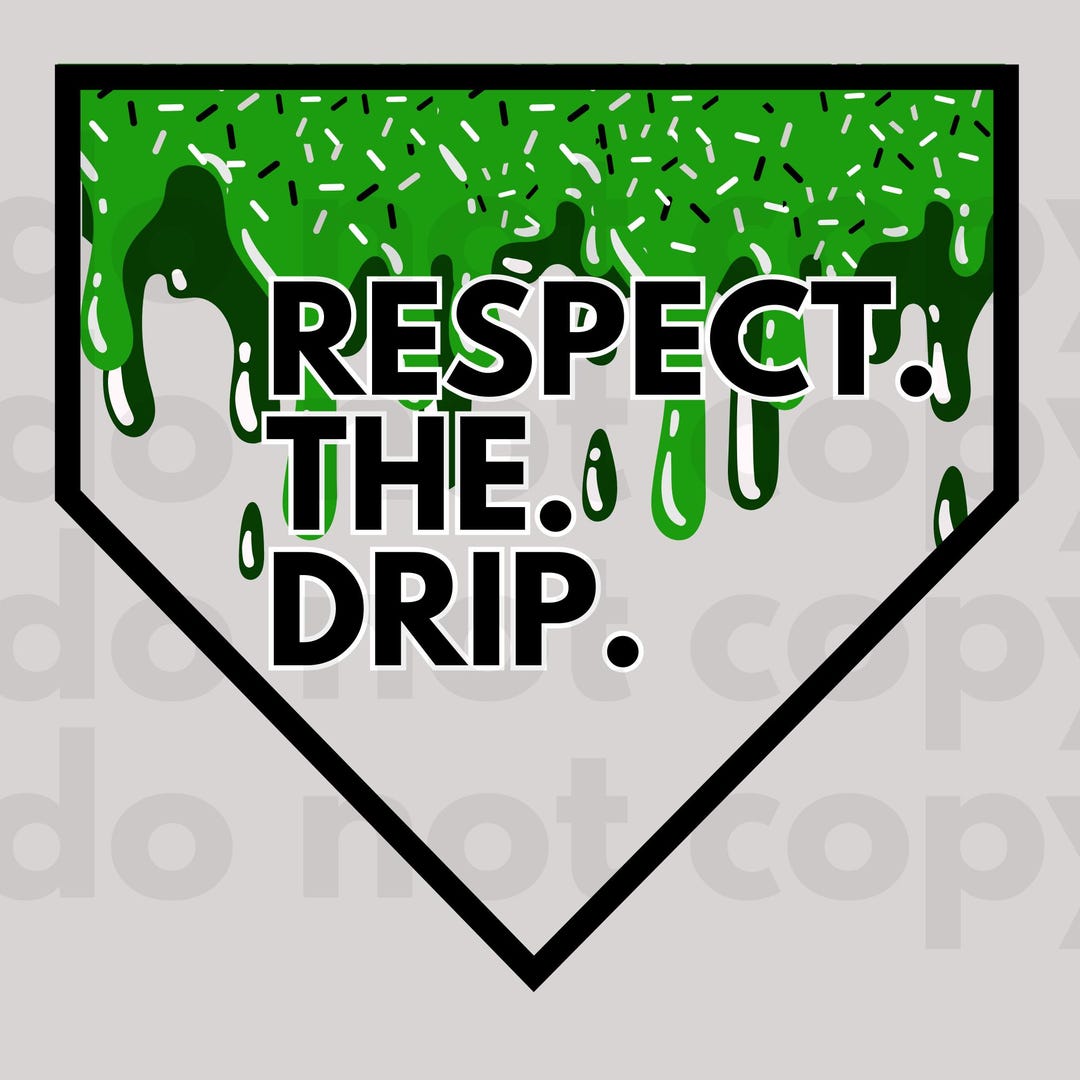 Digital File, Instant Download, Sports, Baseball Ice Cream Drip, Travel ...