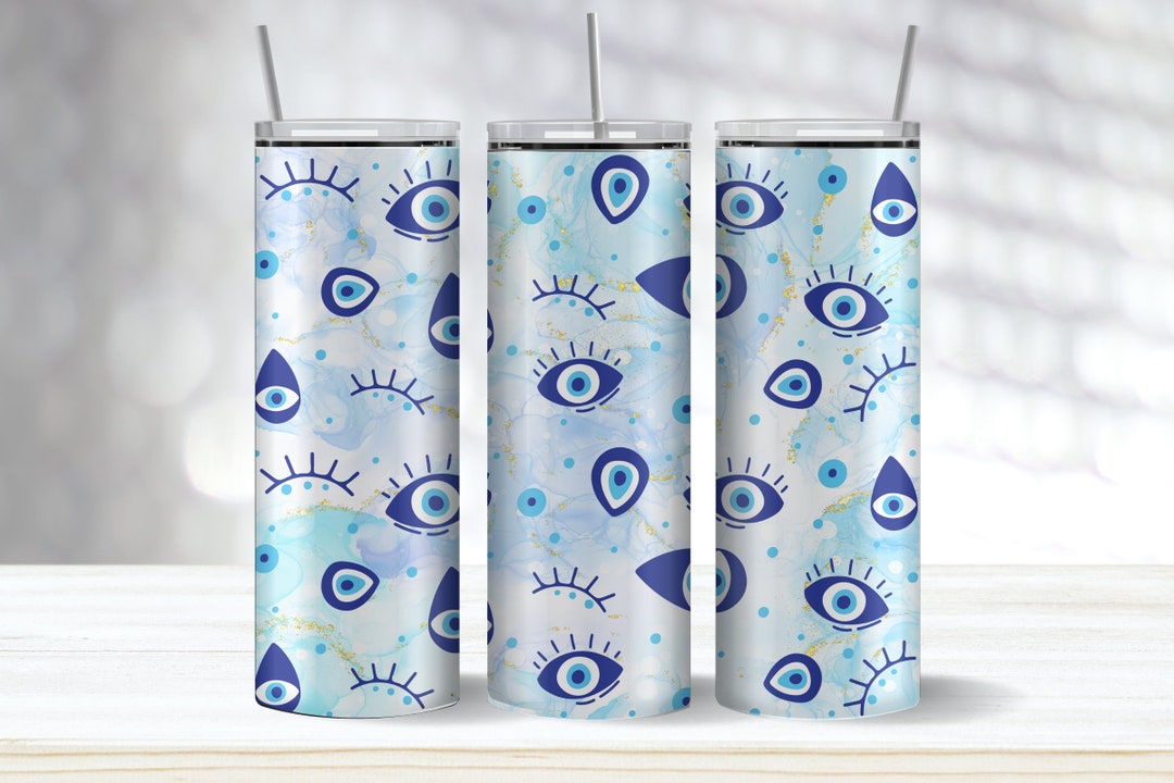 Evil Eye 20oz Tumbler | Evil Eye Gifts | Eye Gift | Good Energy Gifts ...