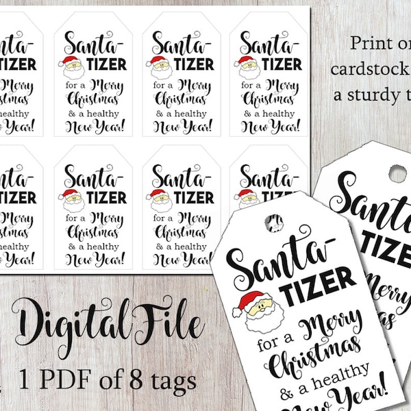 Santa Tizer - Etsy