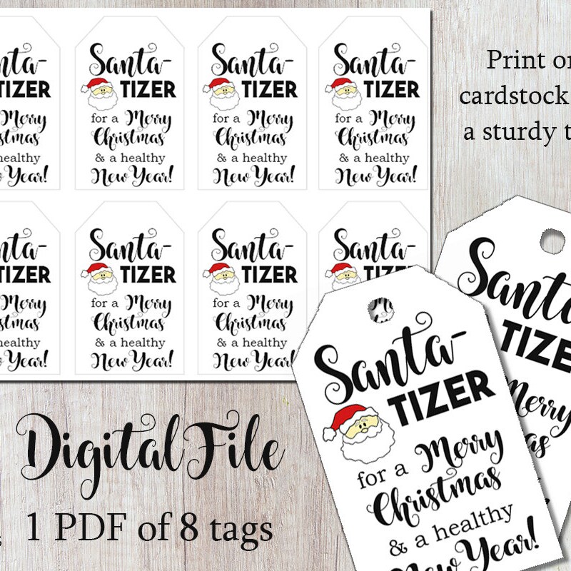 Santa Tizer - Etsy
