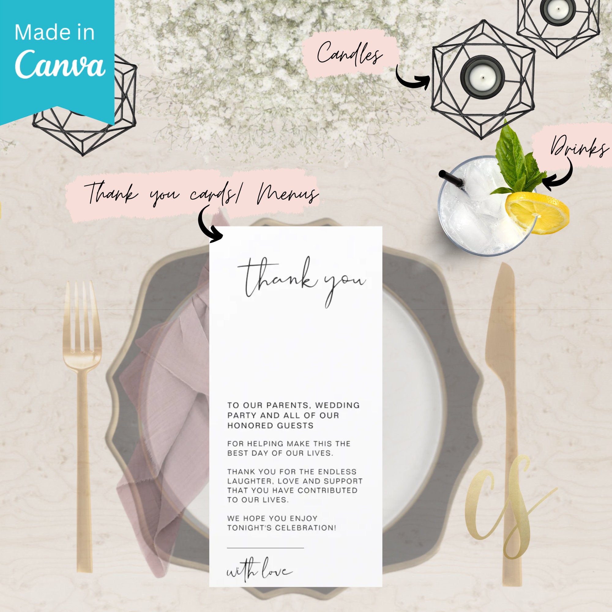 Canva Digital Mockup Event Mockup PNG Files DECOR PACK Mockup Event ...