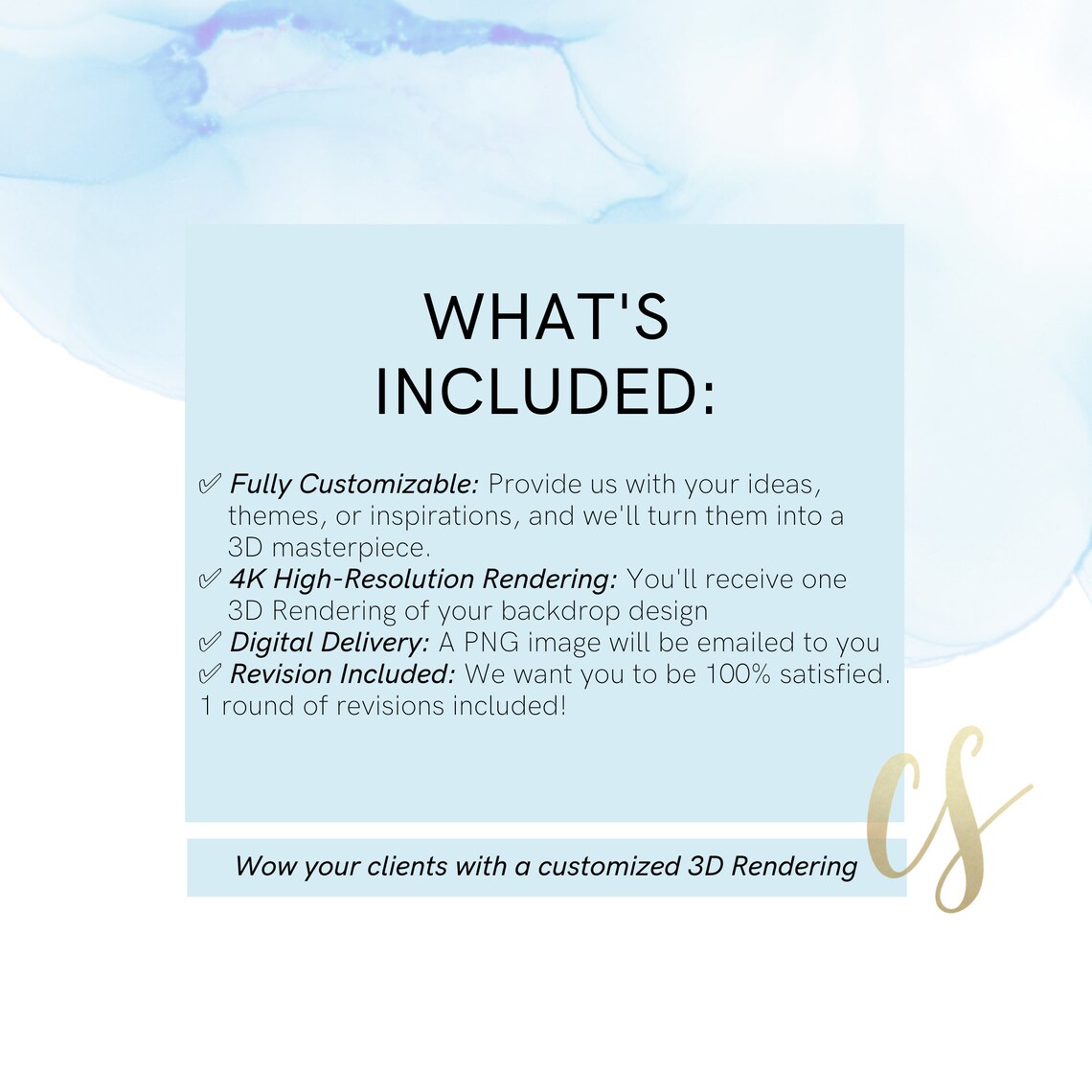 3D Digital Mockup Render- Custom Event Mockup Render Backdrop Event ...