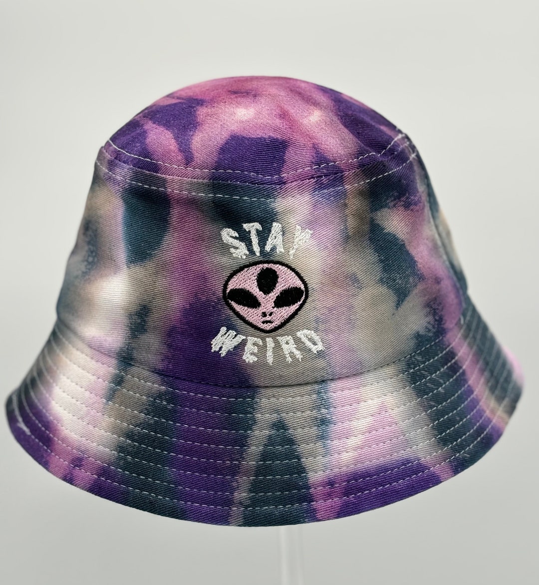 Stay Weird Bucket Hat • Rave Hat • Festival Bucket Hat • Festival Hats ...