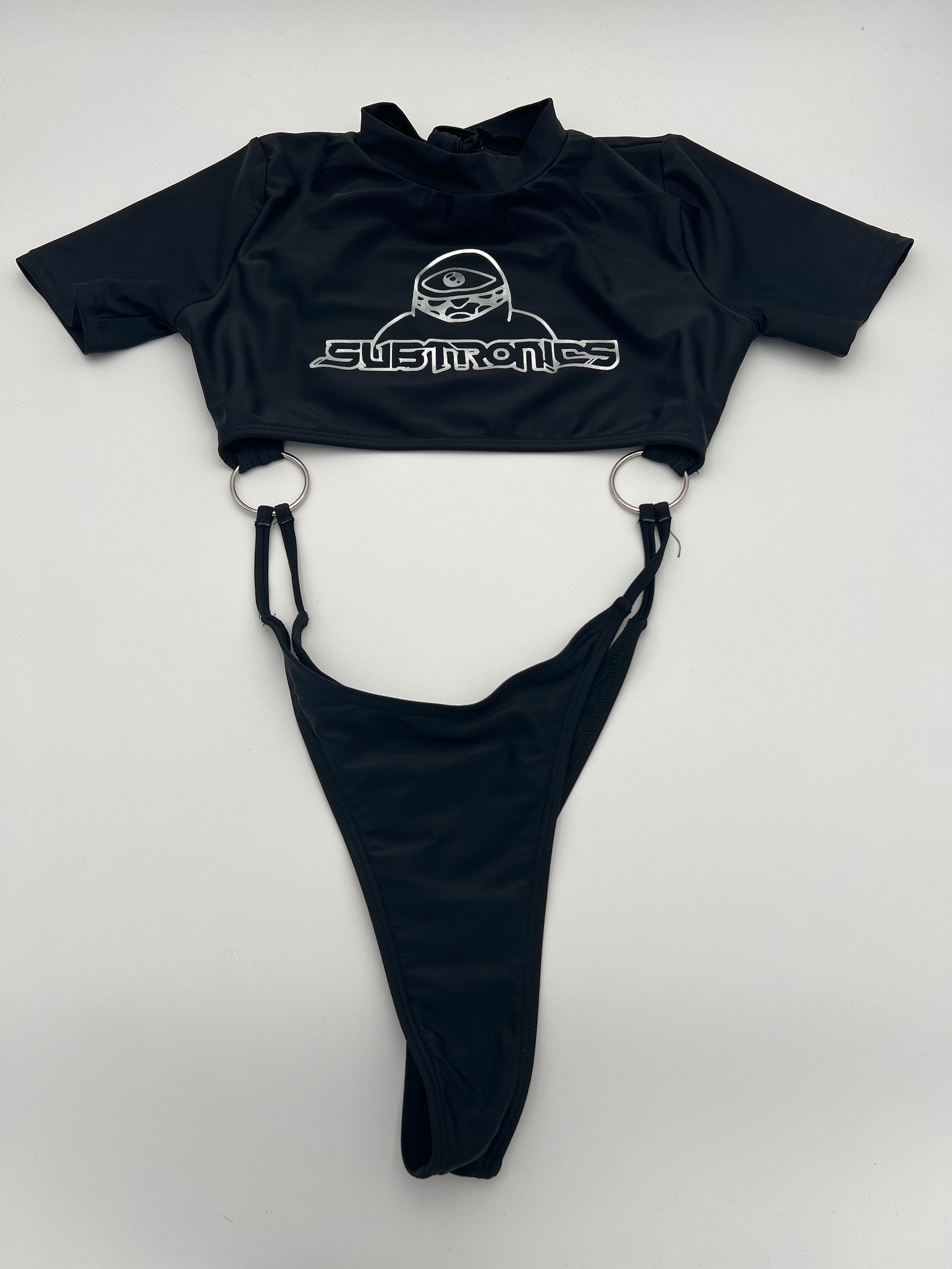 Subtronics Black Bodysuit • Rave Bodysuit • Bodysuit • Rave Bathing ...