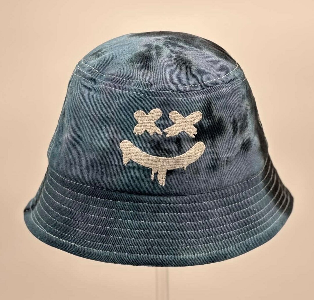 Smiley Bucket Hat Rave Hat Festival Bucket Hat Festival Hats ...