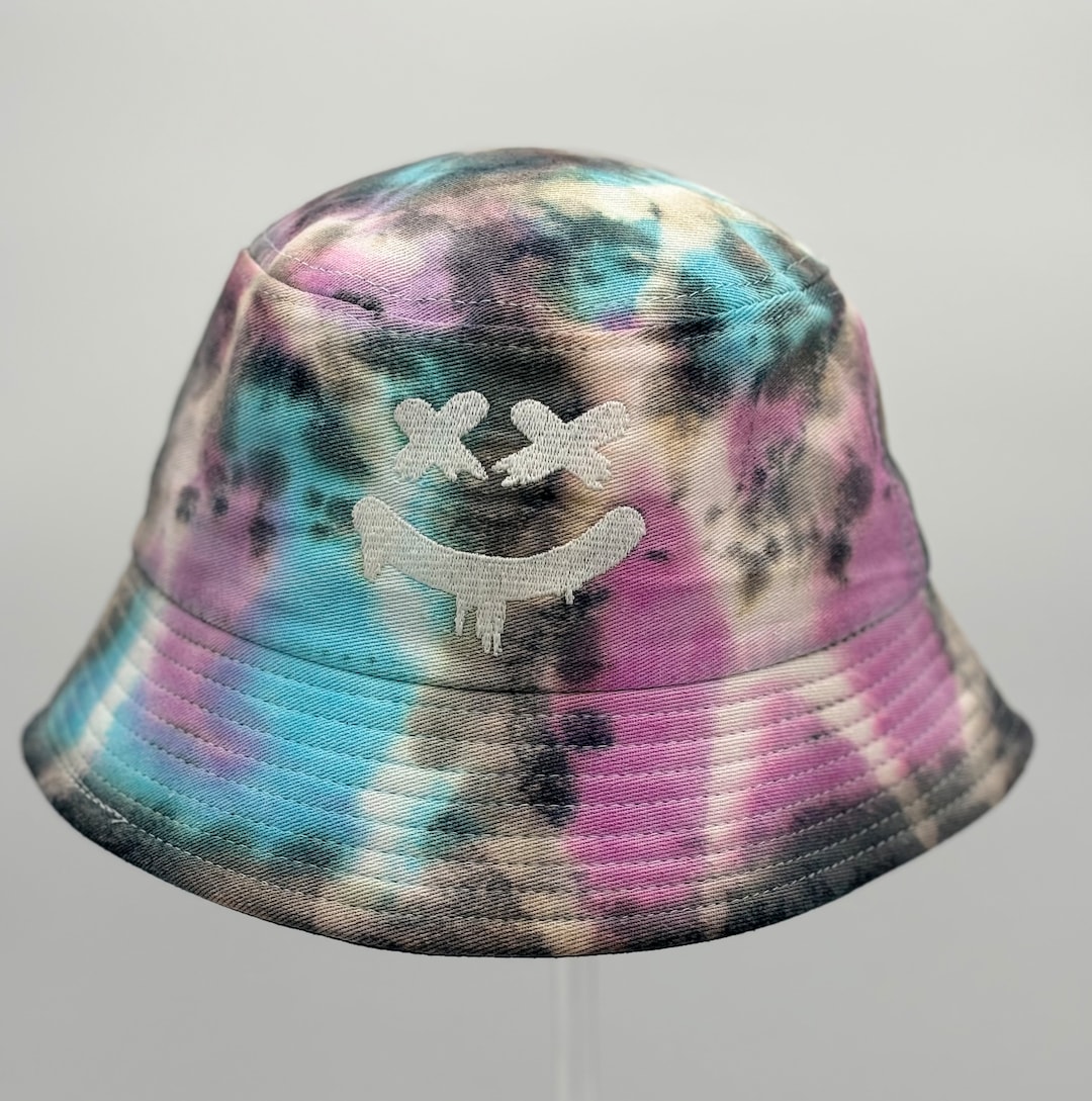 Smiley Face Bucket Hat • Rave Hat • Festival Bucket Hat • Festival Hats ...