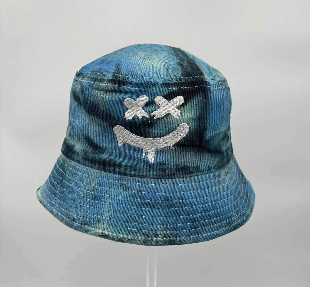 Smiley Bucket Hat • Rave Hat • Festival Bucket Hat • Festival Hats ...