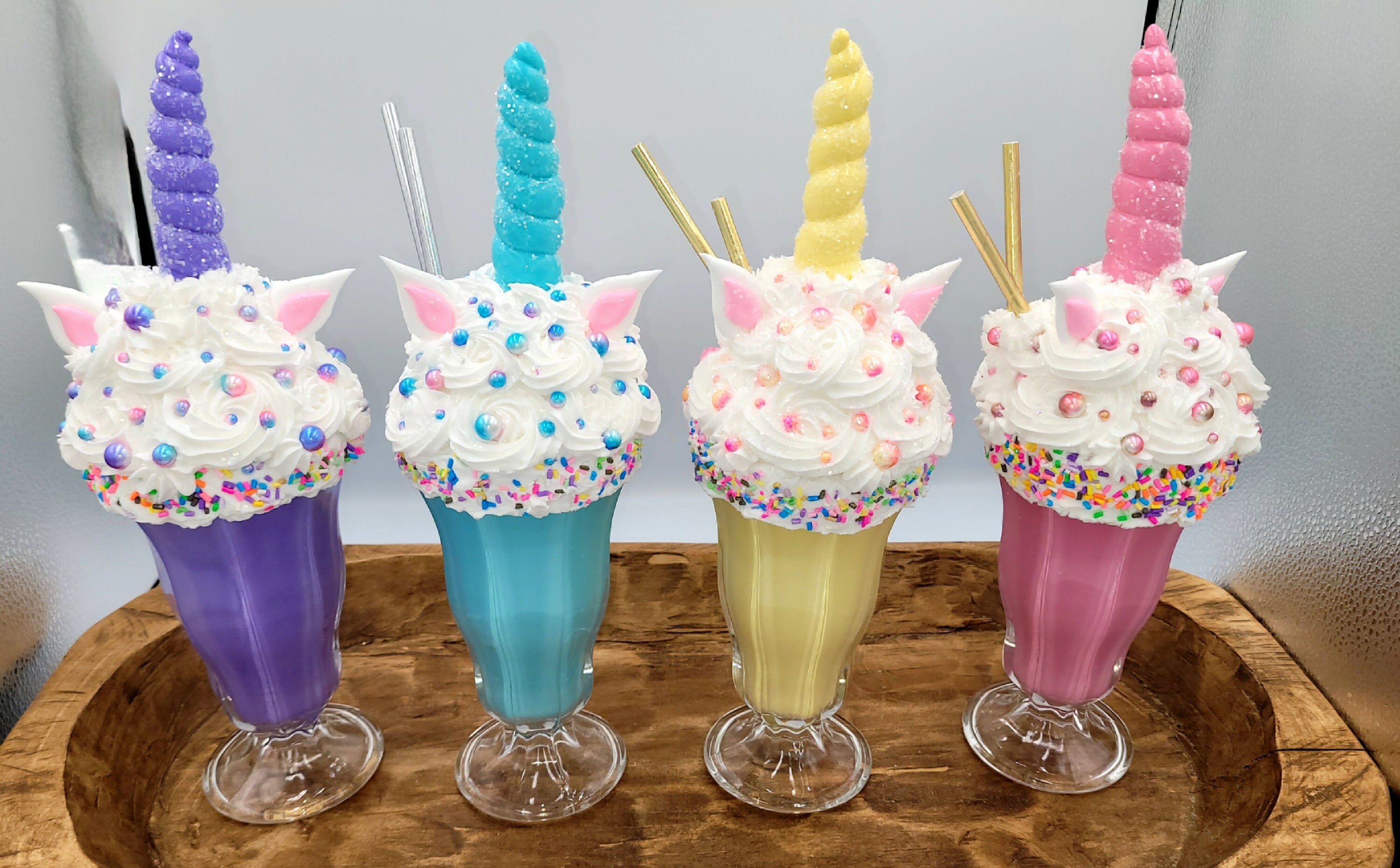 Fake Unicorn Milkshake - Etsy