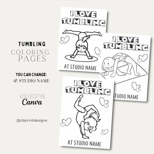 Dance Studio Coloring Pages - Etsy