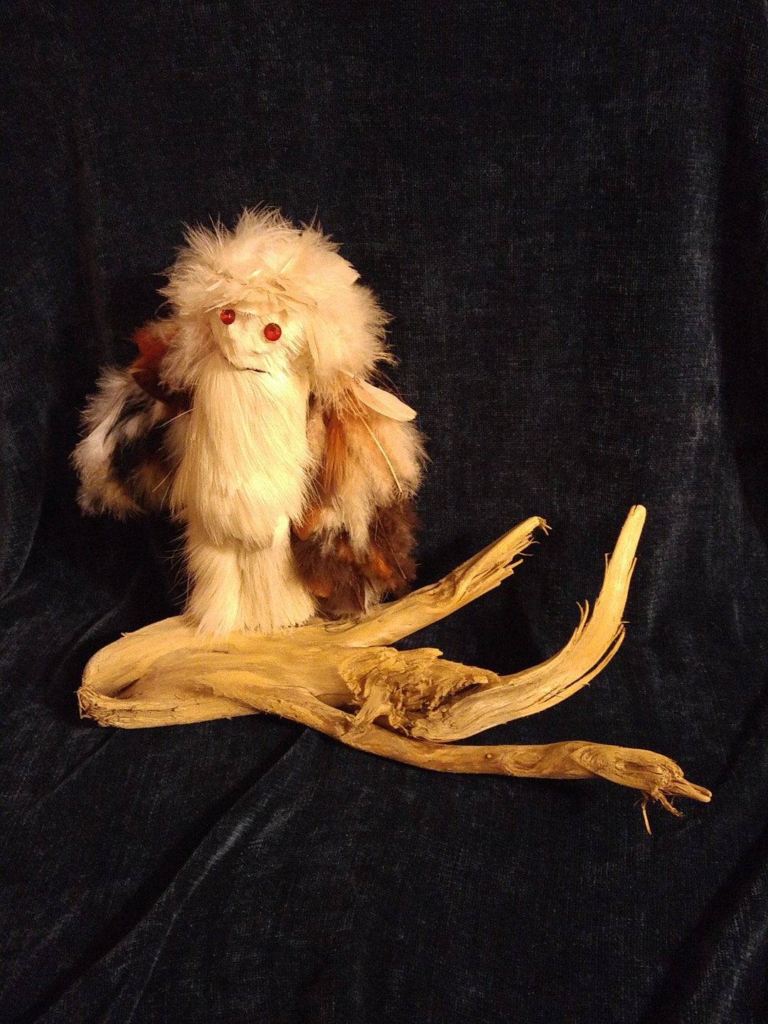 Cryptid Mothman Sculpture Handmade One of a Kind Original - Etsy