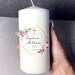 Personalized Baptism Candle, Baptism Candle, Baptism Favors,unity ...