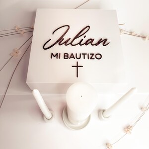 Personalized Boho Terracotta First Communion Candles Boho Chic ...