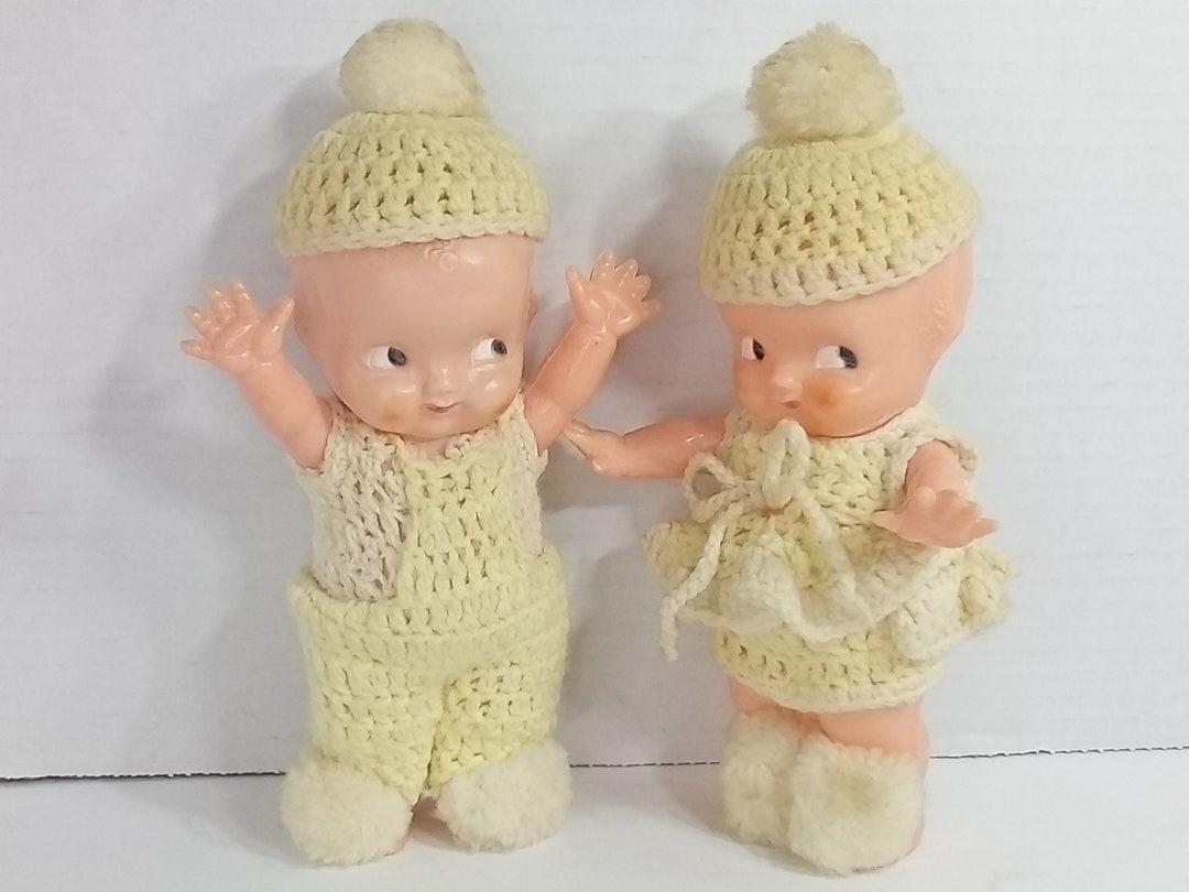 Vintage 2 Kewpie Powder Dolls by Irwin - Etsy