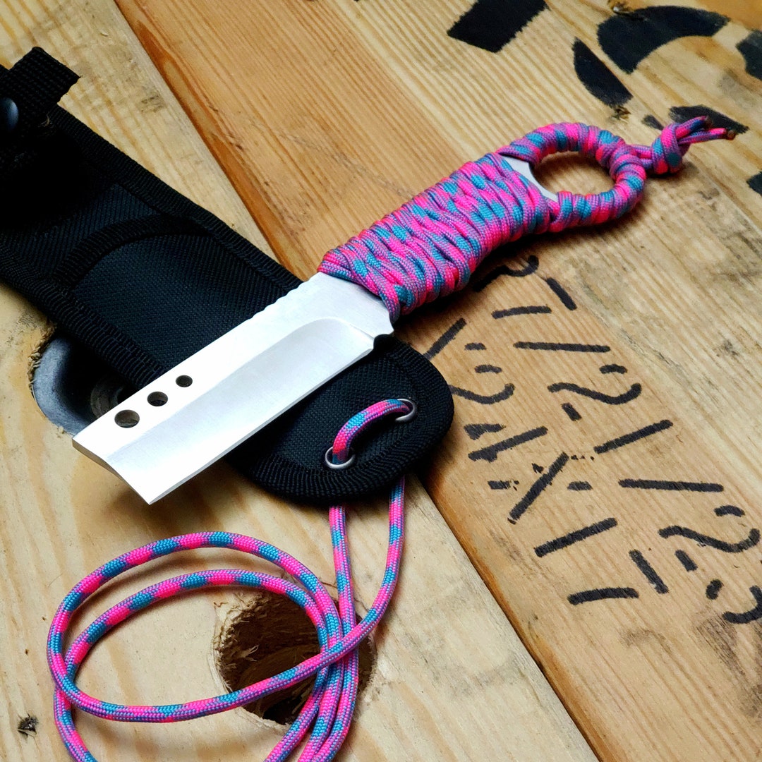 Cute Knife Cleaver Blade Pink Knife Knives Gift for Her Ladies Knife ...
