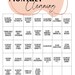 Monthly Cleaning Calendar Rotation- Printable Digital Download - Etsy