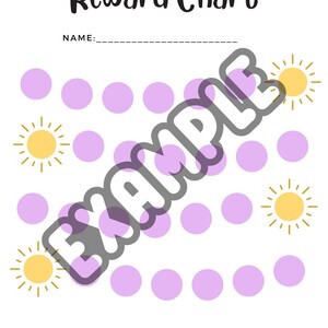 Reward Chart - Etsy