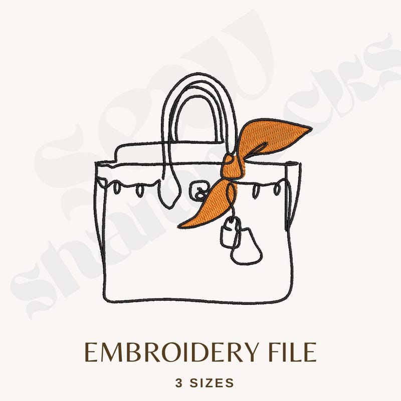 Purse Pes File - Etsy