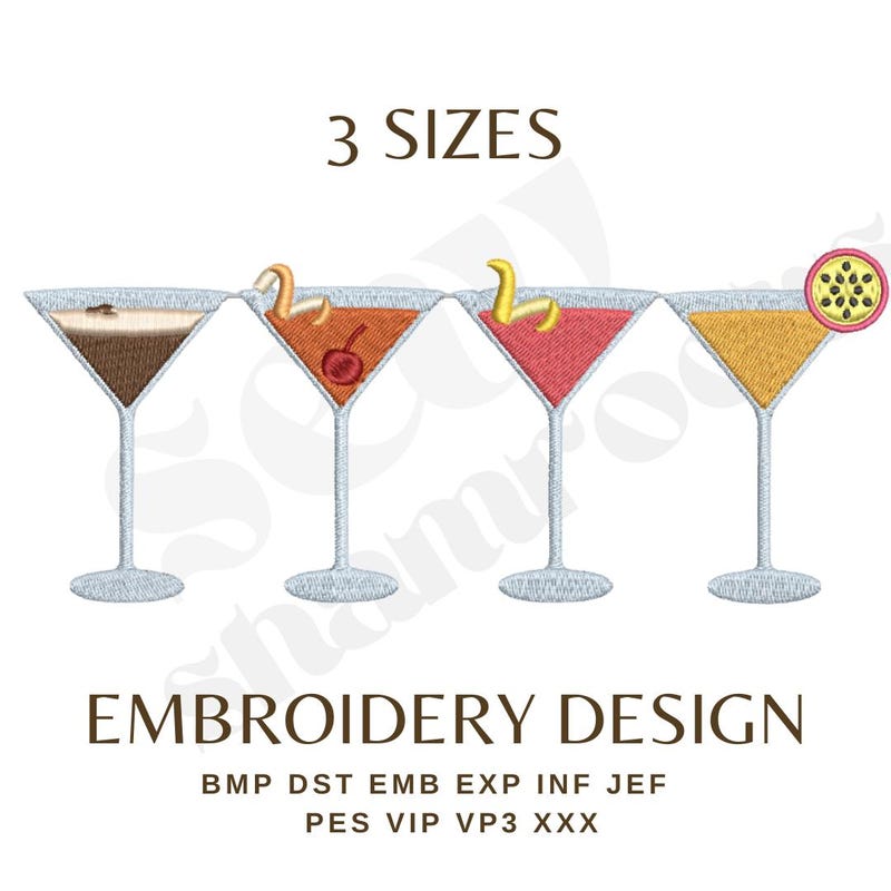 Alcohol Embroidery - Etsy