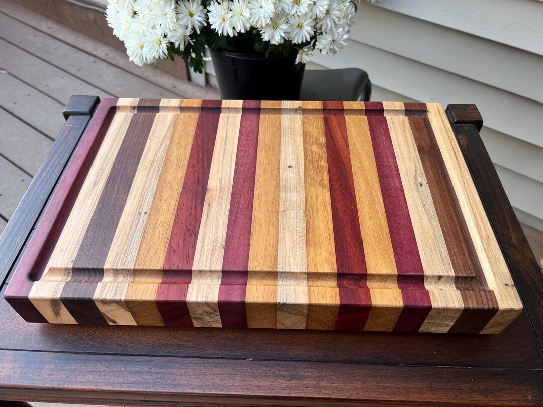Exotic Wood Cutting Board - Etsy