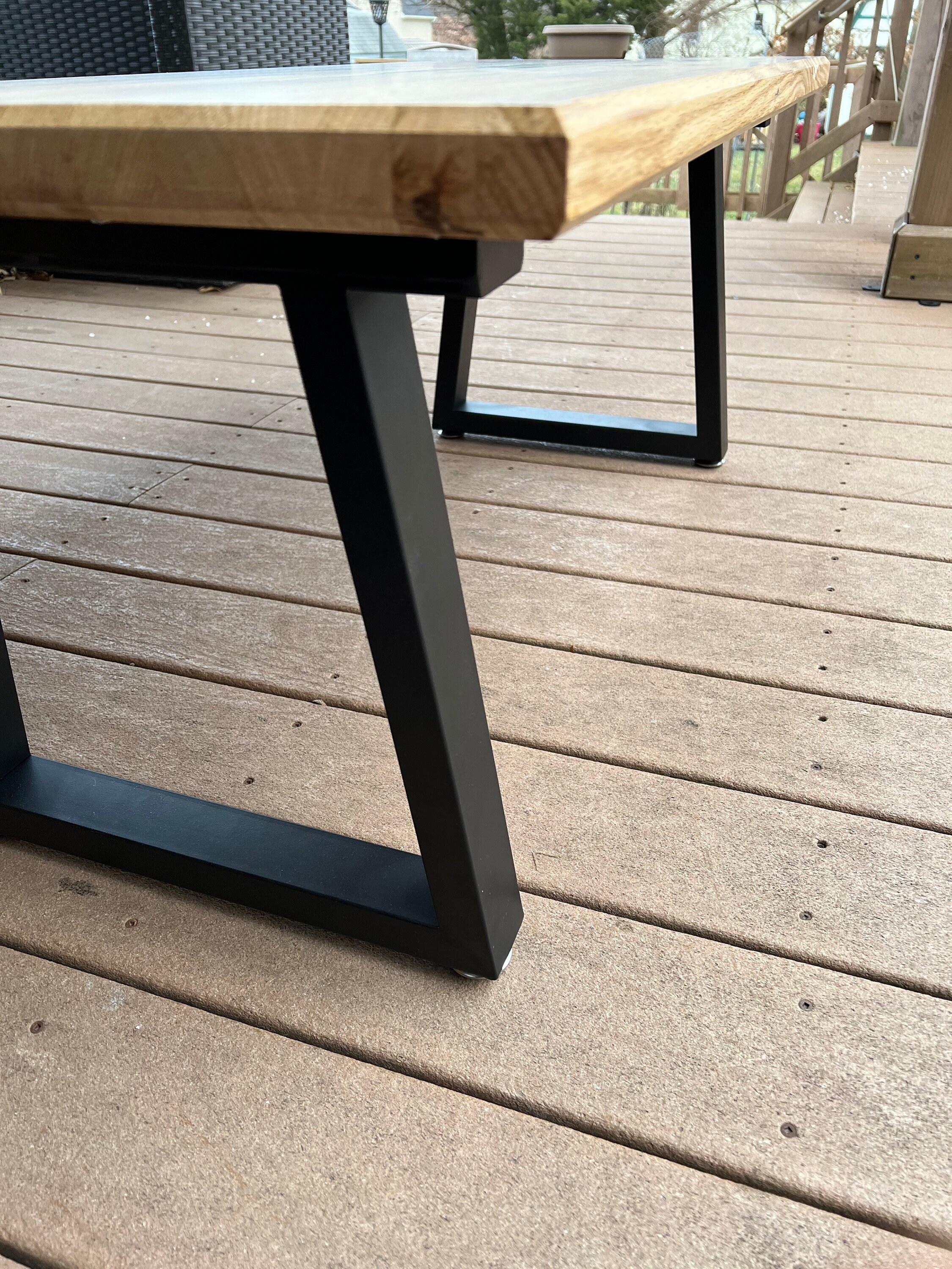 Reclaimed Oak Pallet Butcher Block Style Coffee Table - Etsy