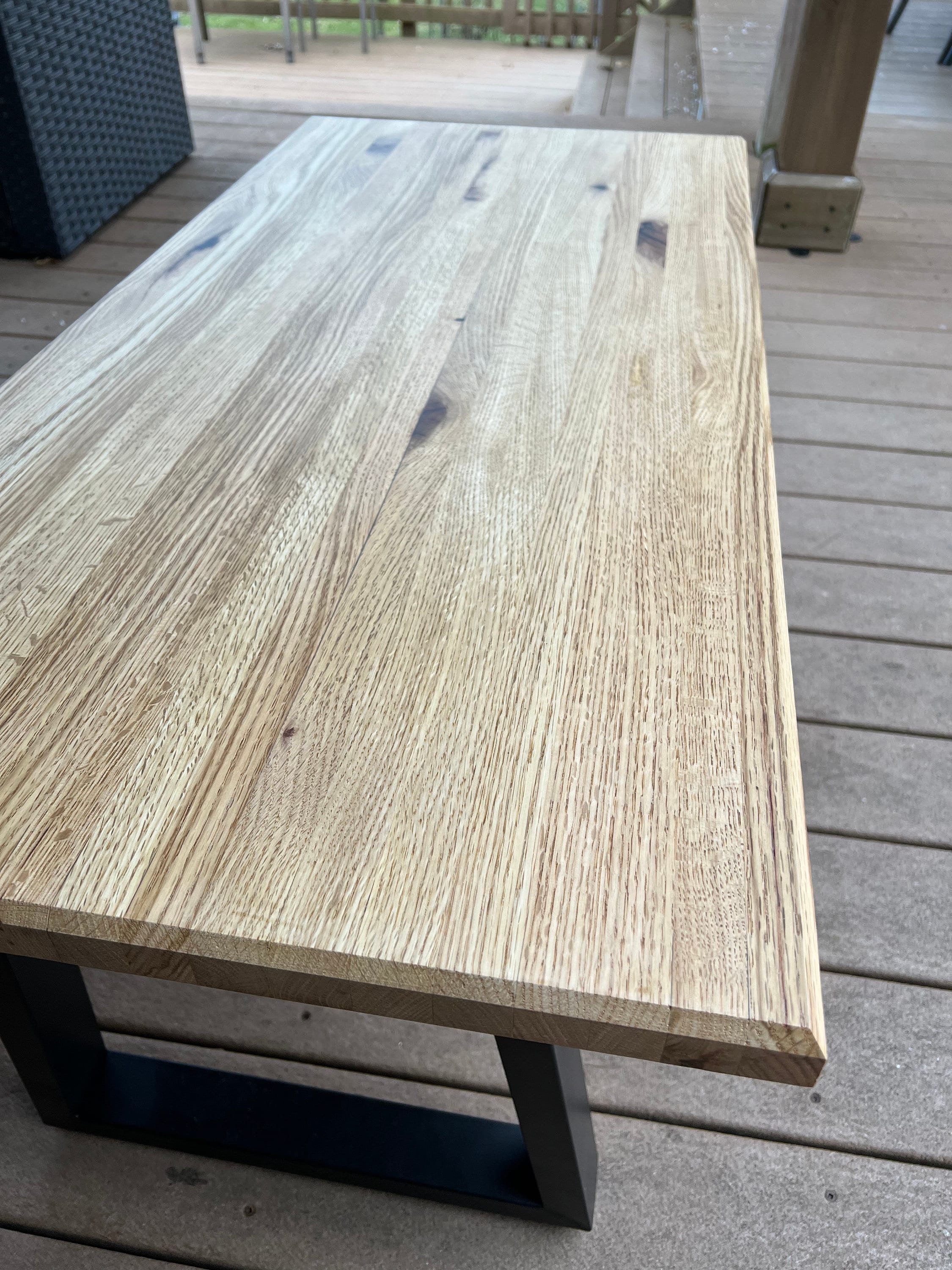 Reclaimed Oak Pallet Butcher Block Style Coffee Table - Etsy